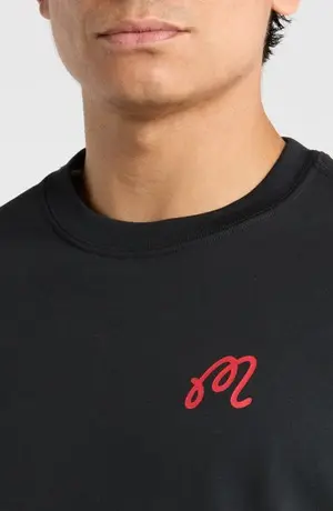 MALBON Bermuda Benchmark Cotton Graphic T-shirt