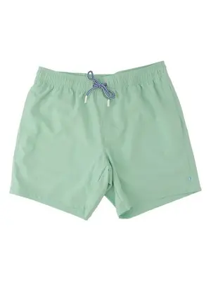 RUGGEDBUTTS Upf50+ Color Changing Performance Hybrid Swim Trunks Sage Mallards
