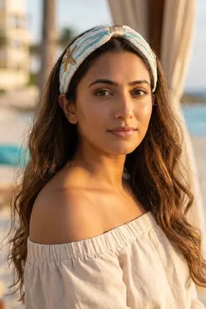 HAIR DRAMA CO. Coastal Tide Knotted Headband