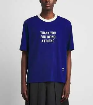 AMI Paris Thank You T-shirt