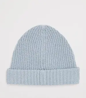 Stone Island Cotton Bouclé Compass Beanie