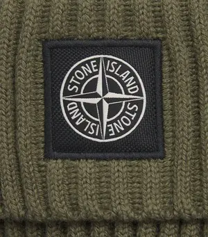 Stone Island Rws Wool Compass Beanie