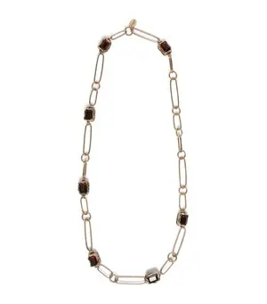 Max Mara Jewel-embellished Necklace - Gold