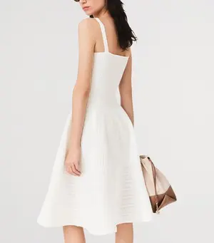 Maje Embellished Knit Midi Dress