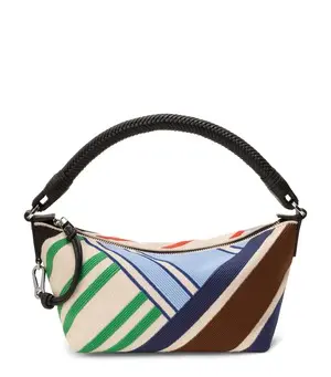 Loewe Embroidered Cala Top-handle Bag - White