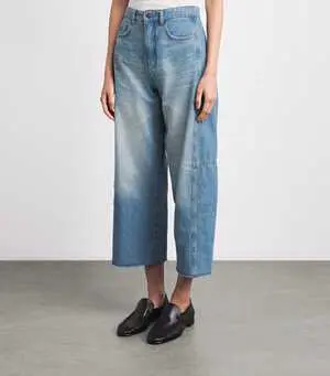 ME+EM Cropped Straight Jeans