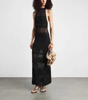 AWAY THAT DAY Crochet Zanzibar Maxi Dress