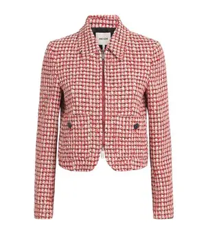 ME+EM Tweed Heritage Cropped Jacket