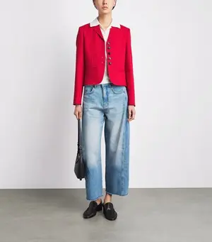 ME+EM Cropped Utility Blazer