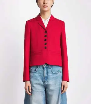 ME+EM Cropped Utility Blazer