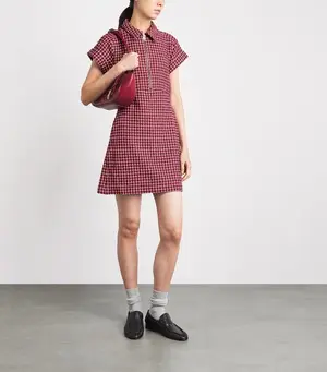 ME+EM Fit-and-flare Jacquard Mini Dress