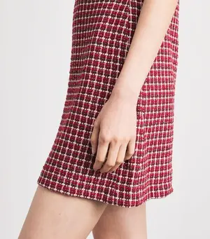 ME+EM Fit-and-flare Jacquard Mini Dress