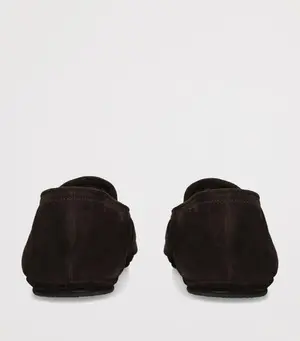 John Lobb Suede Kingston Slippers