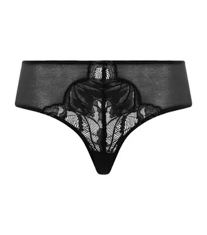 Hanro Lysia Midi Briefs - Black