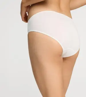 Hanro Cotton Lace-detail Rosaria Briefs