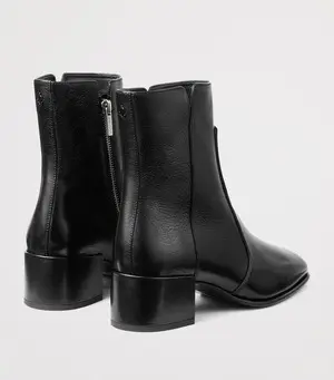 JIMMY CHOO Eliot Leather Ankle Boots