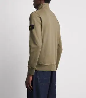 Stone Island Cotton Half-zip Compass Sweatshirt