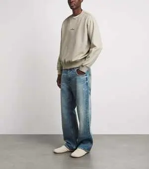 Stone Island Cotton Blurred-compass Sweatshirt