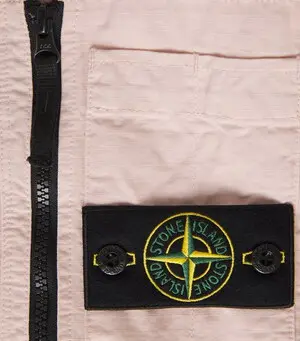 Stone Island Organic Cotton Ripstop Cargo Trousers