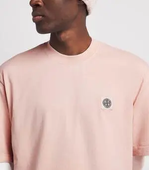 Stone Island Organic Cotton Ghost T-shirt - Pink