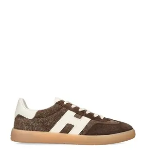 Hogan Suede Cool H Sneakers - Brown