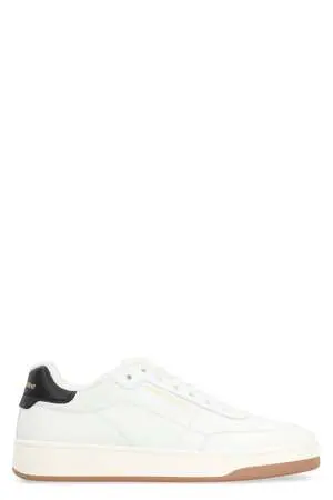 Saint Laurent Sl/61 Logo-print Low-top Sneaker - Blancnero