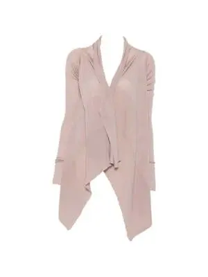 Rick Owens Virgin Wool Loose-fit Cardigan - Rosa