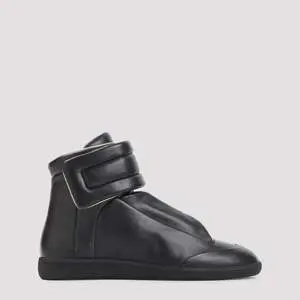 MAISON MARGIELA Future Leather & Rubber Sneaker - Black