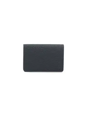 MAISON MARGIELA Cow Leather Wallet With Viscose Lining - Black