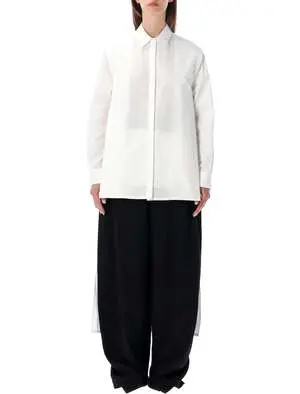 Alaïa Sculpted Mini T-shirt - Bianco