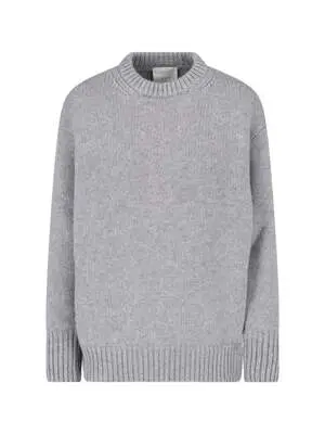 Malo 100% Cashmere Sweater - Grey