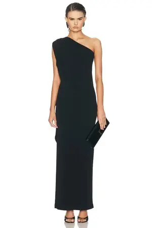 EAVES Amari Maxi Dress - Black