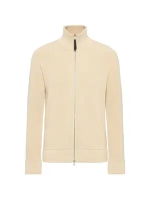 MAISON MARGIELA Wool Zipped Cardigan - White
