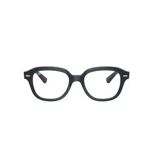 Ray-ban Erik Optics Eyeglasses Frame With Clear Lenses - Opal Dark Blue