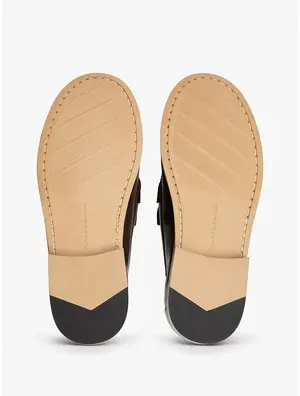 Tommy Hilfiger Shiny Leather Tassel Loafers