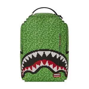 SPRAYGROUND Minecraft Creeper Shark Backpack - Multicolor