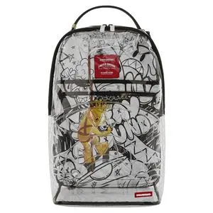 SPRAYGROUND Clear Astromane Sky Writer Dlx Backpack - Multicolor