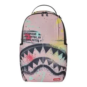 SPRAYGROUND Shark Central Stencil Lab Backpack - Multicolor