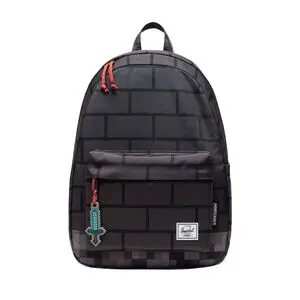Herschel Supply Co. X Minecraft 26l Heritage Backpack 'the Nether - Black