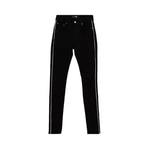 Amiri Crystal Track Jeans - Black