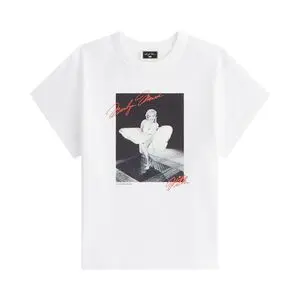 Kith For Marilyn Monroe Skirt Mulberry Vintage Tee - White