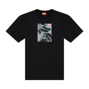 DIESEL® Graphic Print T-shirt - Black