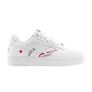 A BATHING APE Wmns Sta Os #1 - White