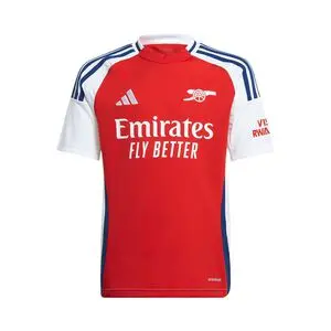 Adidas Arsenal 24/25 Home Jersey 'better Scarlet/white - Red