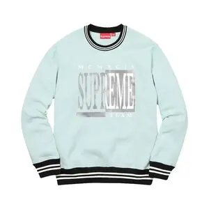Supreme Team Crewneck 'ice - Blue