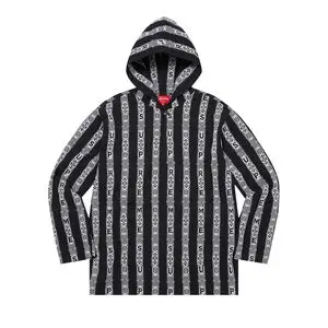 Supreme Baja Hooded Shirt - Black