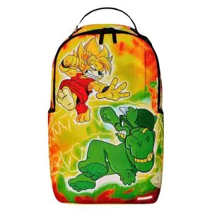 SPRAYGROUND Kombat Of The Bears Dlxsr Backpack /green/red - Yellow