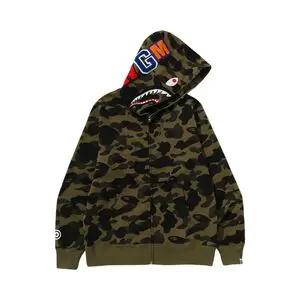 A BATHING APE 1st Camo Shark Full Zip Hoodie