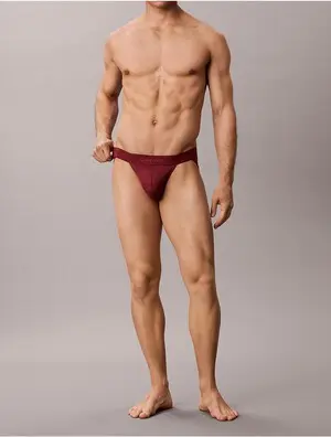 Calvin Klein Sculpt Lace Sport Brief - Established Red
