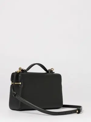 Tory Burch Romy Mini Handbag In Pebbled Leather With Removable Handle